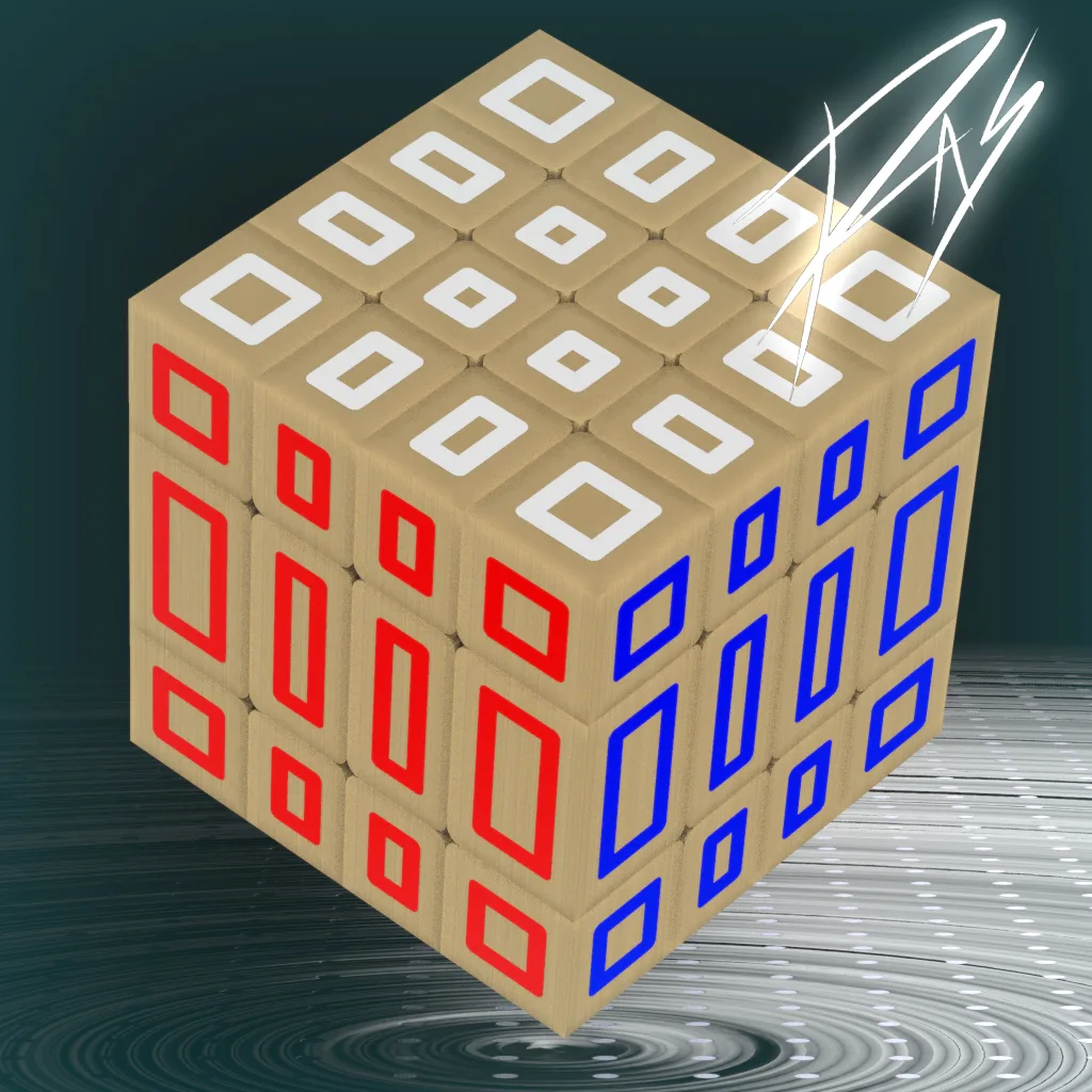 4x4x3 MDF - Twisty Puzzles | Custom Cubes | Designer Puzzles