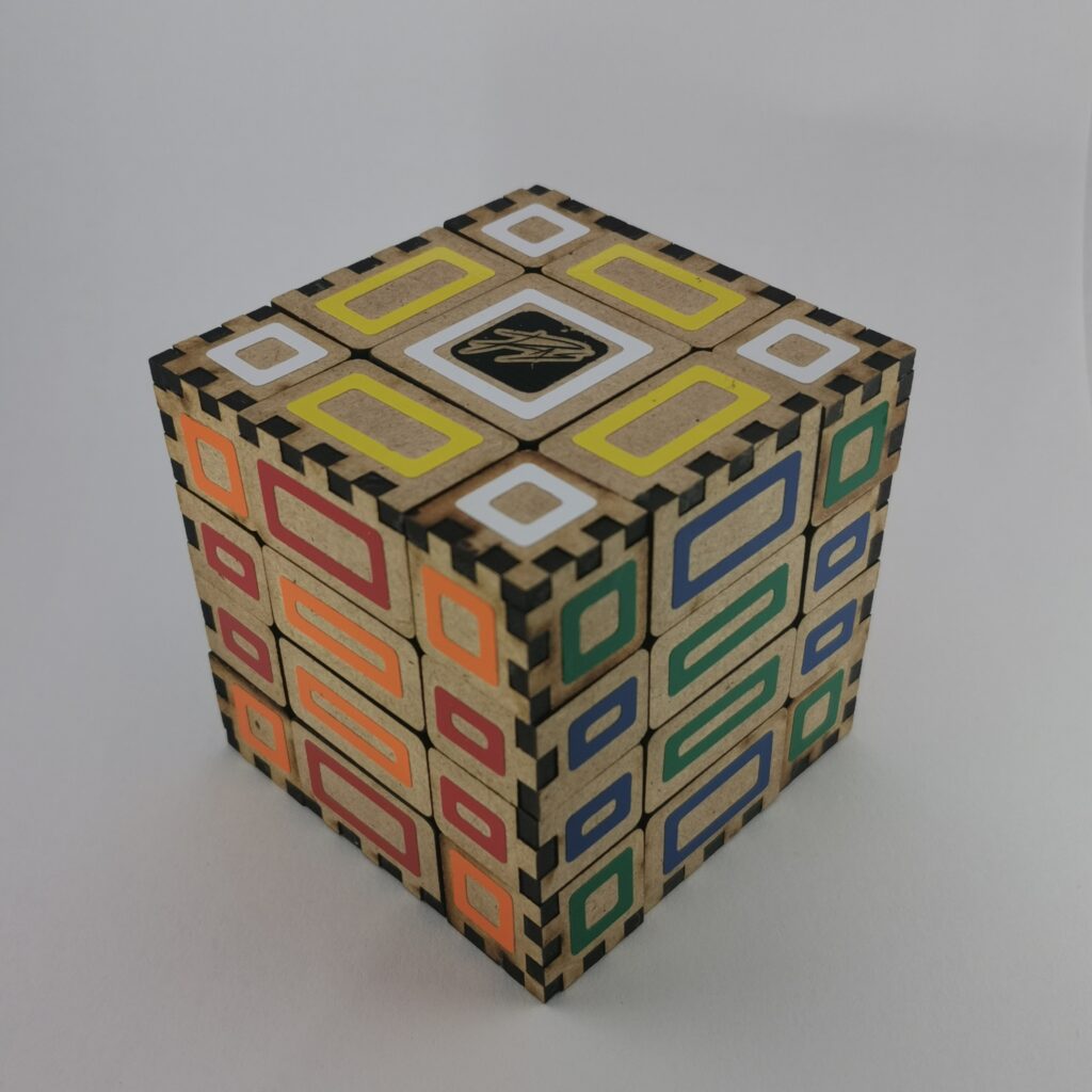 3x3x4 MDF - Twisty Puzzles | Custom Cubes | Designer Puzzles