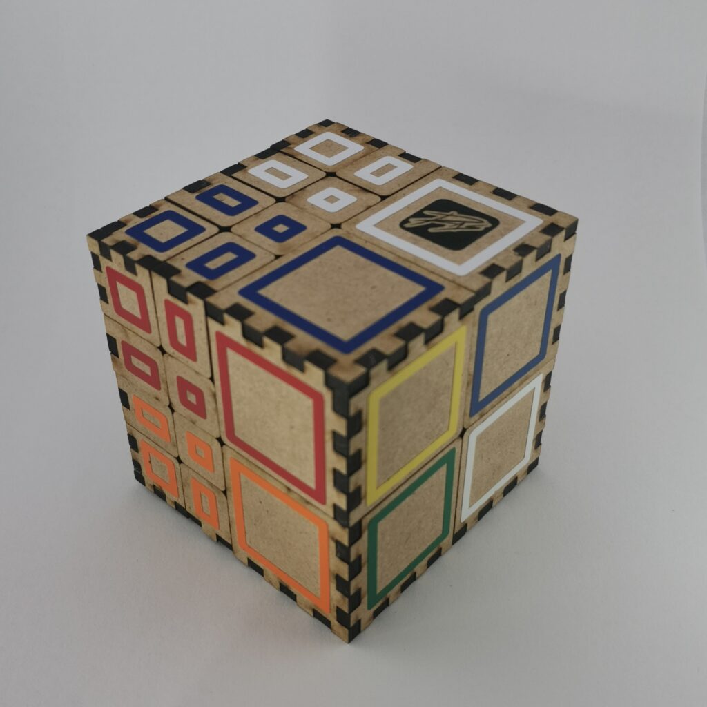 4x4x4 AI V1 MDF - Twisty Puzzles | Custom Cubes | Designer Puzzles