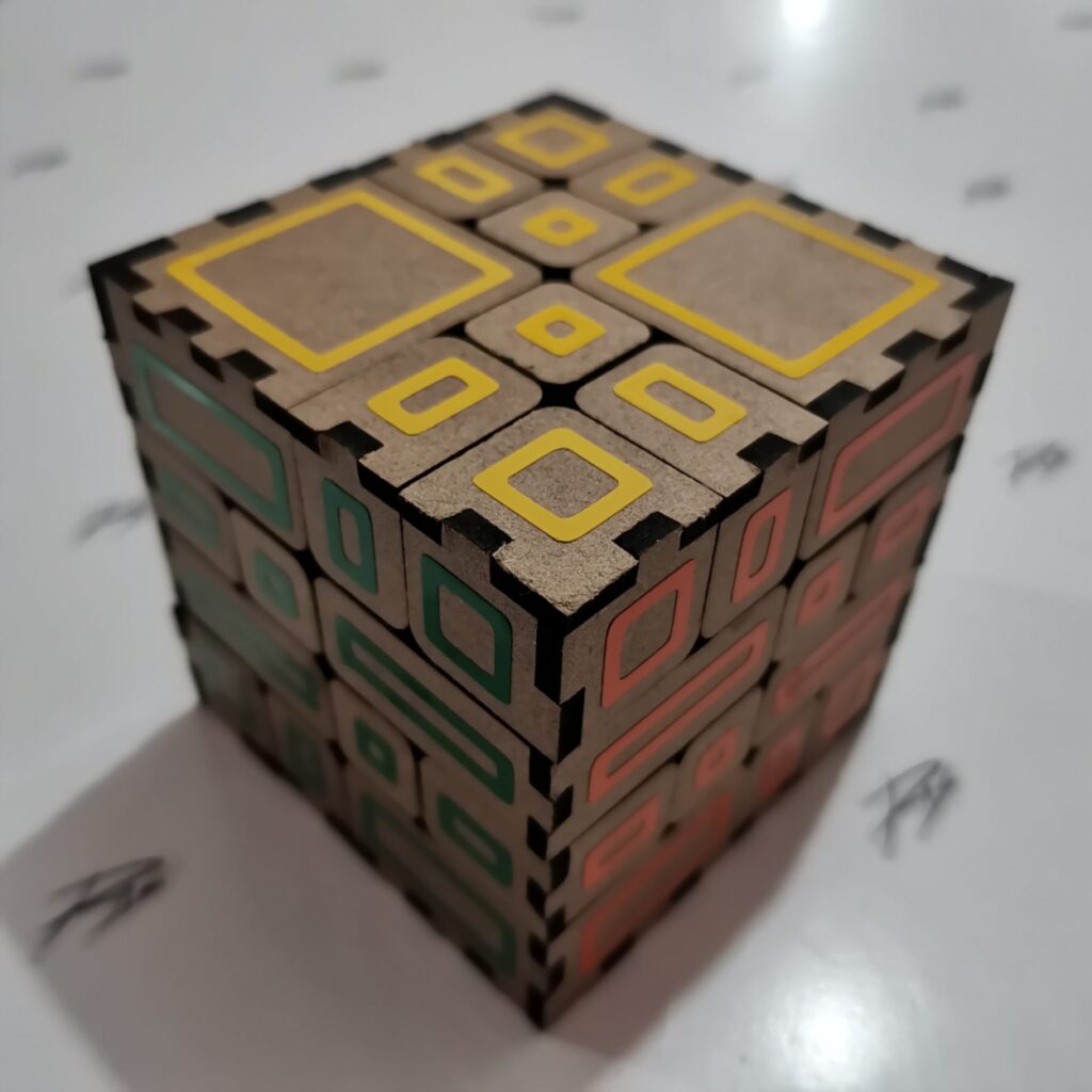 4x4x4 AI V2 MDF - Twisty Puzzles | Custom Cubes | Designer Puzzles
