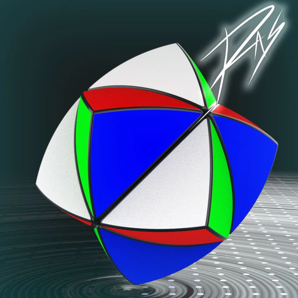 2x2x2 Double Tetra - Twisty Puzzles | Custom Cubes | Designer Puzzles