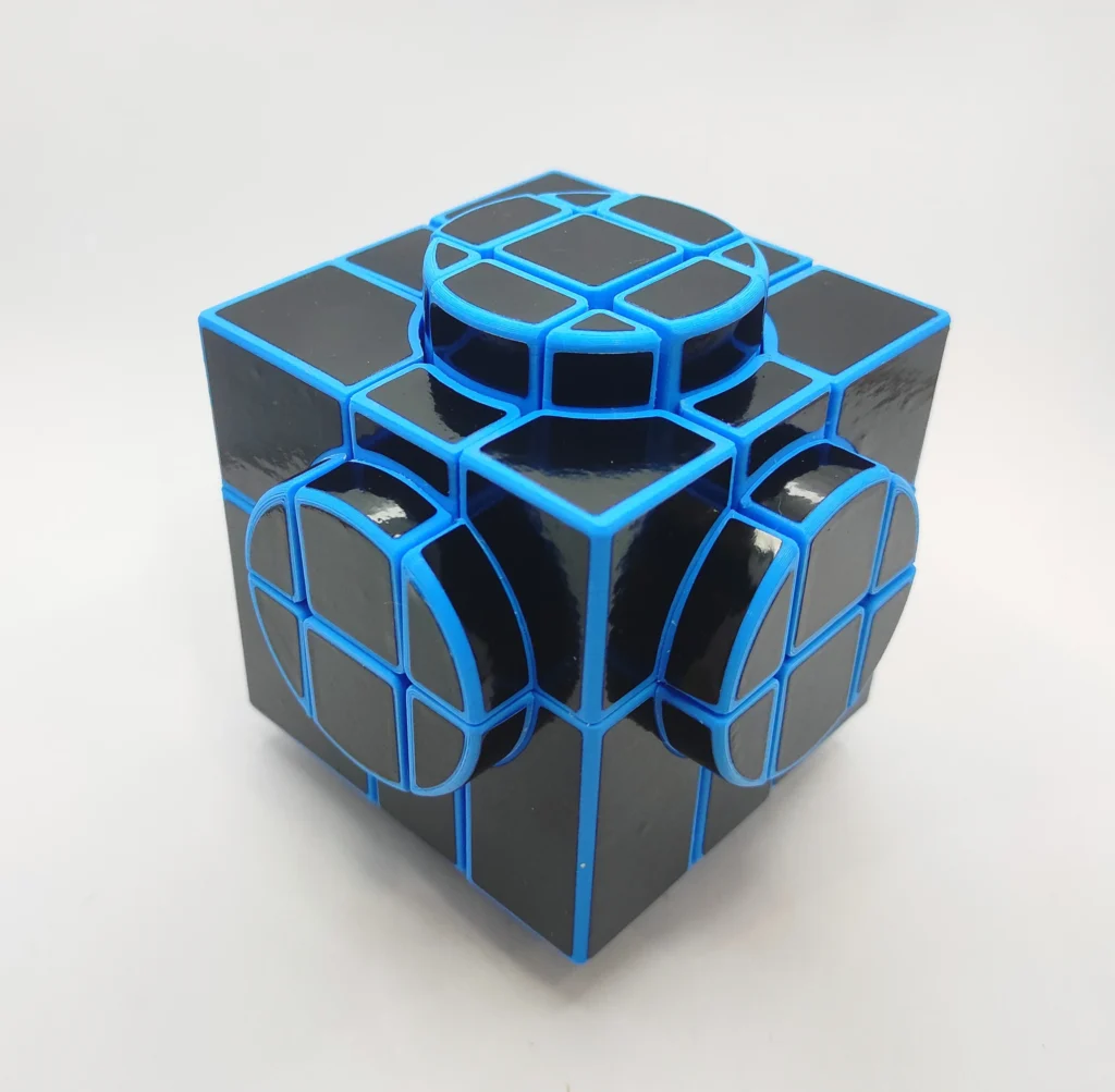 3x3x2 Crazy Time Machine Mirror Cube - Twisty Puzzles | Custom Cubes ...